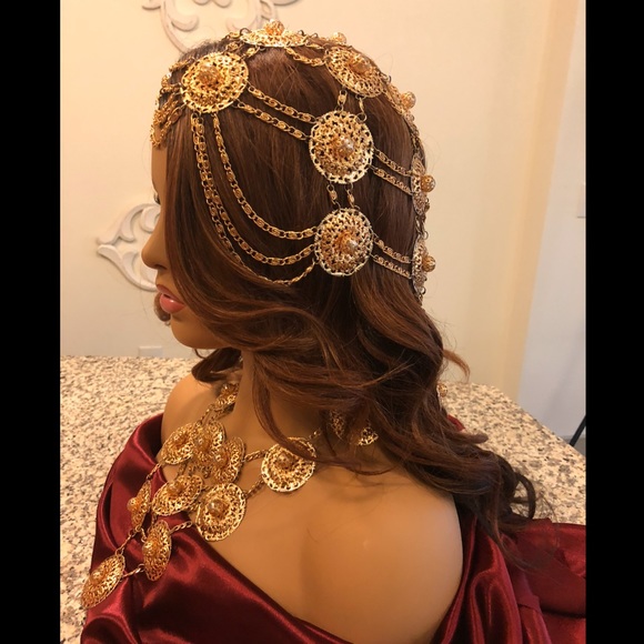 Sudania Bridal Co. | Jewelry | Exotic Headdress Sudanese Egyptian ...